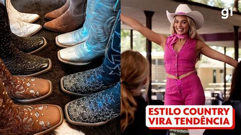 Patricinha Caipira Moda Sertaneja Vira Tendência Urbana Com Bota Western E Chapéu De Strass