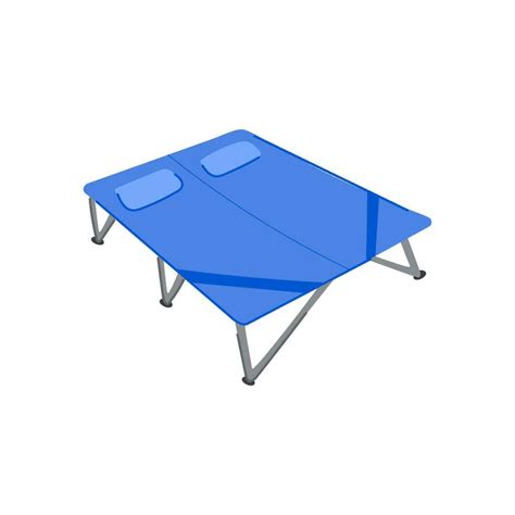 Object Camping Cot Cartoon Vector Illustration 26114019 Vector Art At