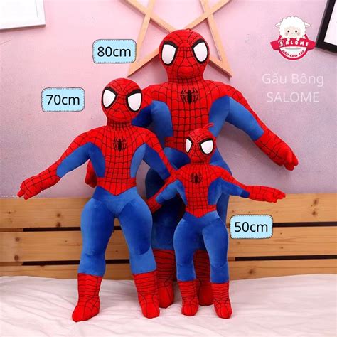 Spider Man Superman Teddy Bear Size 50cm 80cm Salome Superhero Spider