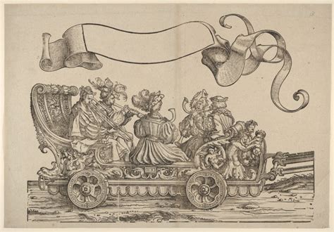 Cart With Horn Musicians The Triumphal Procession Of Emperor Maximilian I Picryl Public