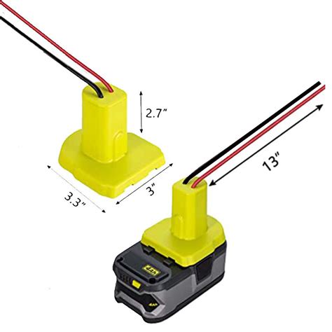 Power Wheel Adapter For Ryobi 18v Battery Power Connector For Rc Car