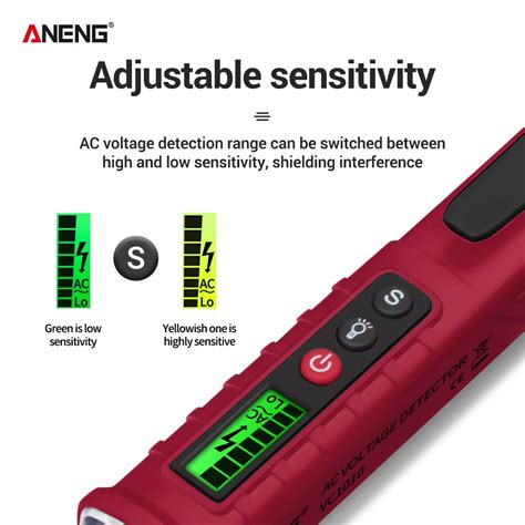 Stylo de Test électrique VC détecteur de tens Grandado