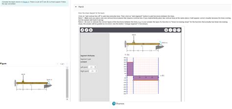 Solved Consider The Beam Shown In Figure 1 There Is A Pin Chegg