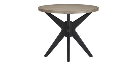 Hazelton Modern Round Dining Table Round Table Ethan Allen