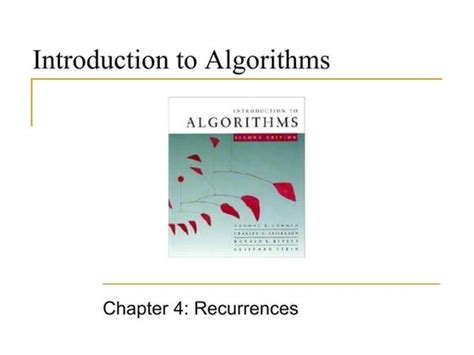 8 Daa Lecture 8 Recurrences And Iteration Methodpdf