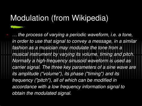 Ppt Modulation And Data Transfer Powerpoint Presentation Free