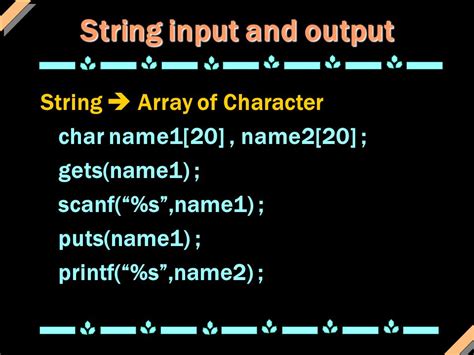 programming with c data input and output ppt ดาวน์โหลด