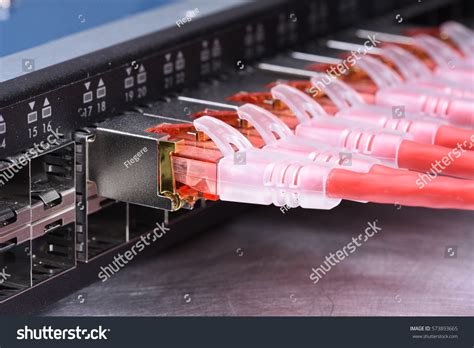 Technology Devices Network Switch Ethernet Cables Stock Photo 573893665 Shutterstock