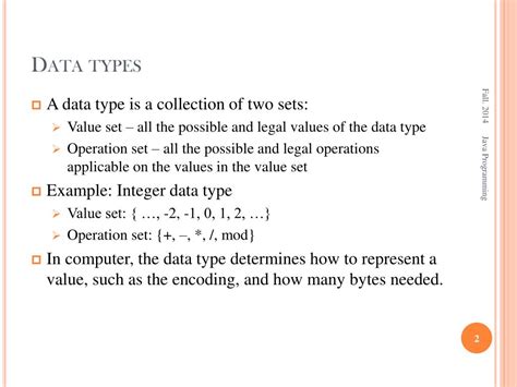 ppt lec 02 data types and operators 1 2 powerpoint presentation