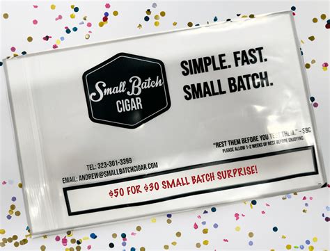 small batch 50 for 30 surprise best online cigar shopping
