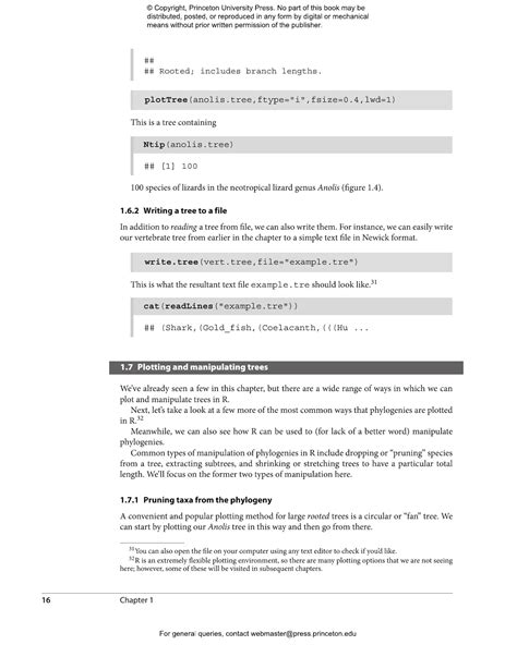 Phylogenetic Comparative Methods In R Princeton University Press