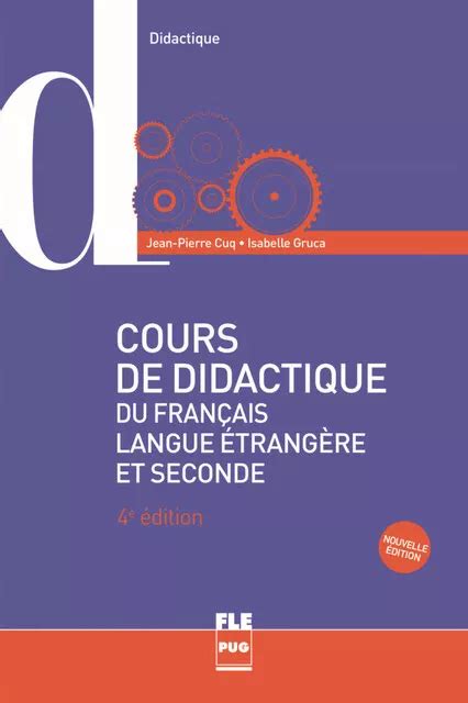 COURS DE DIDACTIQUE du français langue étrangère et seconde