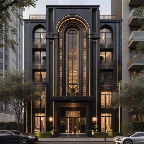 Exquisite Exterior Color Combinations With Champagne Gold And Ebony For