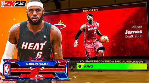 How To Make The Heat Lebron James The King Build On Nba 2k23 Youtube