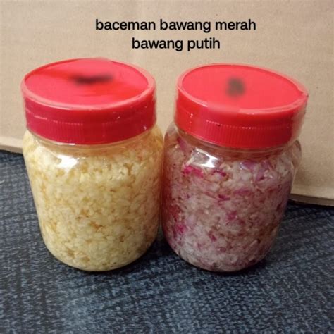 Jual Baceman Bawang Merah Baceman Bawang Putih 200 Gram Shopee