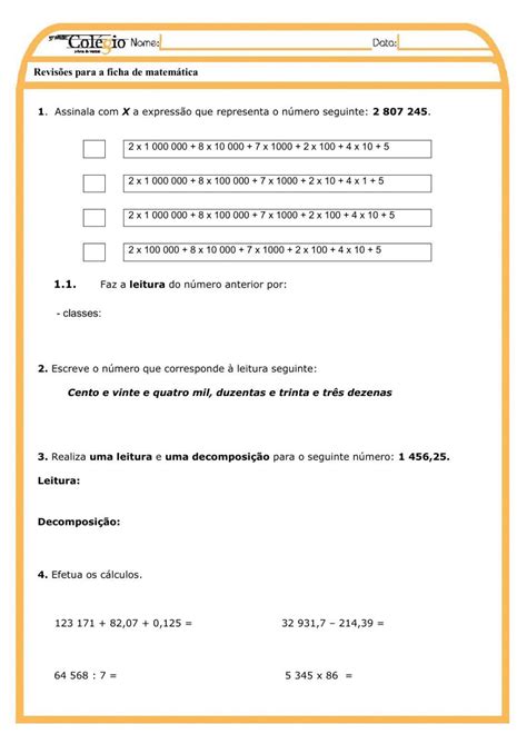 Matemática Online Exercise For 3 Live Worksheets