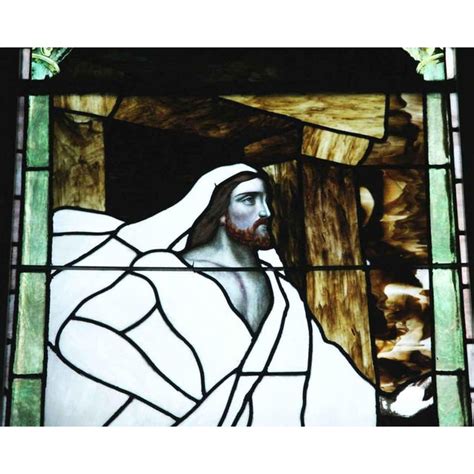 The Resurrection Stained Glass Window Chairish