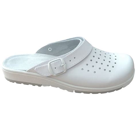 Der Wohlstand Breite Champagner Clogs Fersenriemen Härten Fleisch Barbier