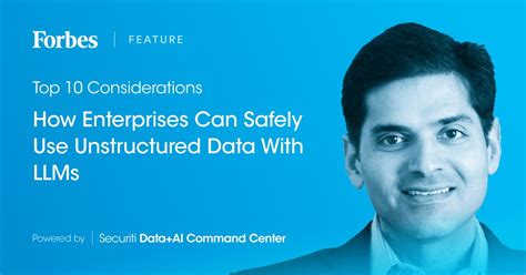 How To Use Unstructured Data For Genai Securiti Posted On The Topic Linkedin