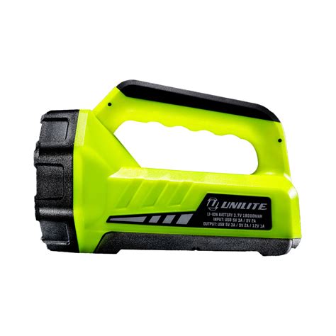 Unilite L 1800 Rechargeable Dual Led Torch 760m Beam Range Medisave Uk