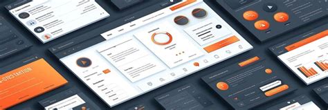 User Interface Kit Educational Website Featuring Engaging Button Course