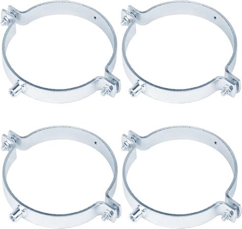 Buy Pcs Split Ring Pipe Hanger Heavy Duty Pipe Clamp Fit OD Mm Pipe Wall Mount