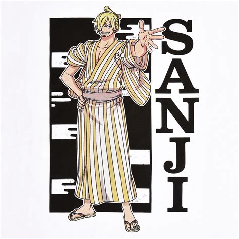 One Piece Camiseta Blanca De Sanji Elbenwald
