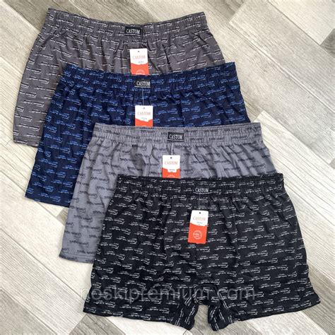 Чоловічі труси сімейні з гудзиком 100 бавовна Castom розміри 5xl 6xl 7xl 58106 ціна 67 10