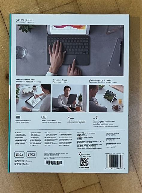 Logitech Ipad Keyboard Combo Touch Mobile Phones Gadgets Mobile Gadget Accessories Cases