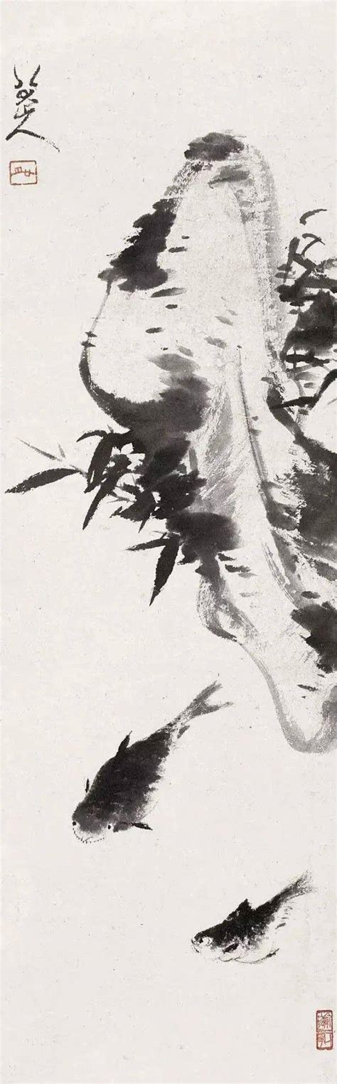 鉴赏｜八大山人画鱼，独树一帜！腾讯新闻