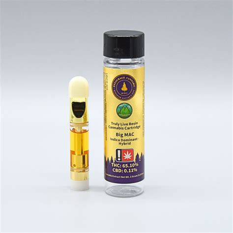 Entourage Cannabis Big Mac 510 Truly Live Resin Cartridge Leafly