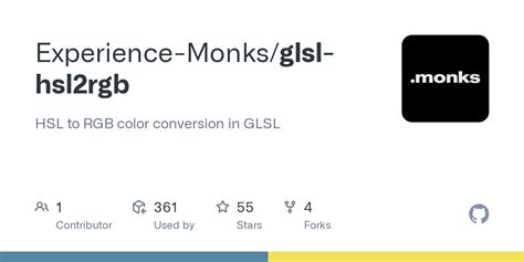 Github Experience Monks Glsl Hsl Rgb Hsl To Rgb Color Conversion In Glsl