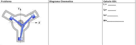 solved a draw the kinematic diagram of each piece b calculate the