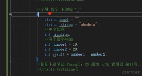 c 6期01c 基础 03变量的使用规范、vs常用快捷键ctrl k c、 ctrl k u 取消注释、ctrl e d代码快速对齐