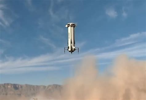 Blue Origin Lofts New New Shepard Capsule Into Space For Test Run