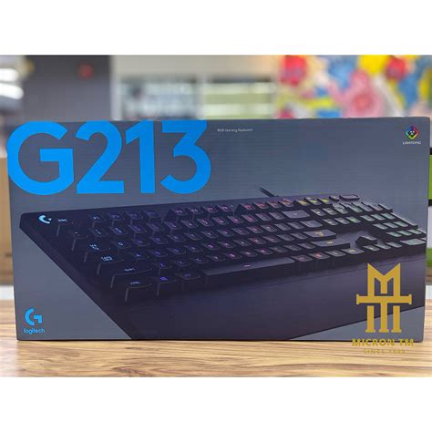 Logitech G213 Prodigy Rgb Gaming Keyboard Shopee Malaysia