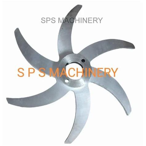 Stainless Steel Turbo Separator 6 Blades Impeller Rotor At ₹ 24000