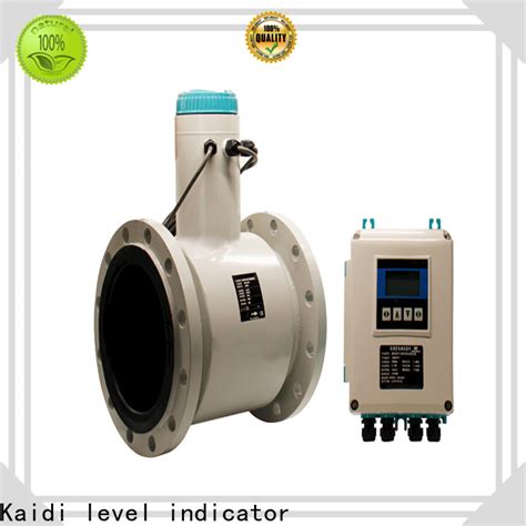 New Battery Powered Electromagnetic Flow Meter Supply For Work Kaidi