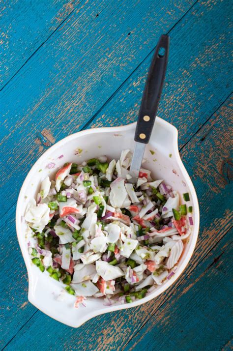 Imitation Crab Ceviche Midwexican