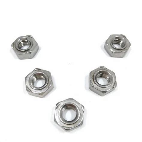 Polished Stainless Steel Weld Nut Hex At 2 5 Piece In Mumbai ID