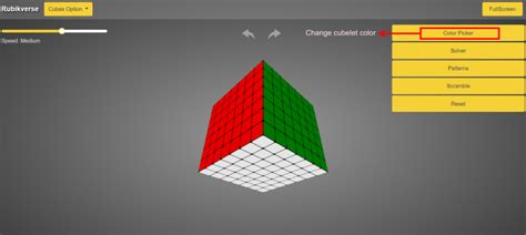 7x7 Rubiks Cube Solver Online Rubikverse