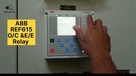 Abb Ref615 Over Current And Earth Fault Protection Relay Sittings
