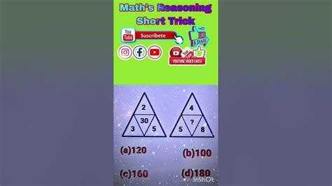 🇮🇳🇮🇳 math s reasoning short trick 🇮🇳🇮🇳 youtube