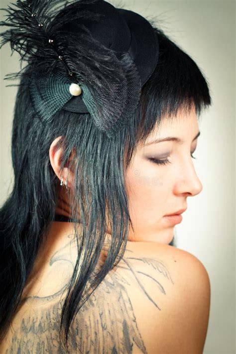 Seductive Woman In Stockings And Suspenders Stock Photo Image Of Seductive Portrait