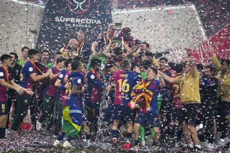 Barcelona Triumphs Over Real Madrid With 5 2 Victory In Spanish Super