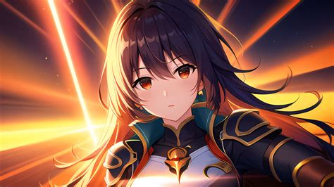 Stable Diffusion Ai Anime Girl Hd Wallpaper By Darkprncsai On Deviantart