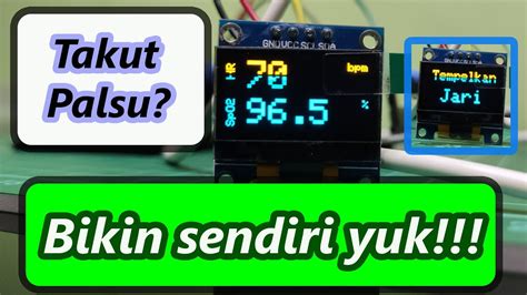 Alat Ukur Heart Rate Dan Spo2 Oximeter Menggunakan Esp8266 Max30102 Dan