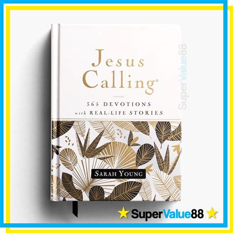 Jesus Calling Devotional Book Hardcover 365 Devotions With Bible
