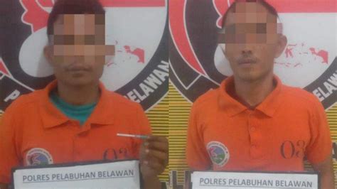 Digerebek Polisi Dan Sempat Kabur 2 Pengedar Dan Pemakai Narkoba Ini