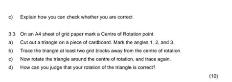 Solved C Explain How You Can Check Whether You Are Correct Chegg